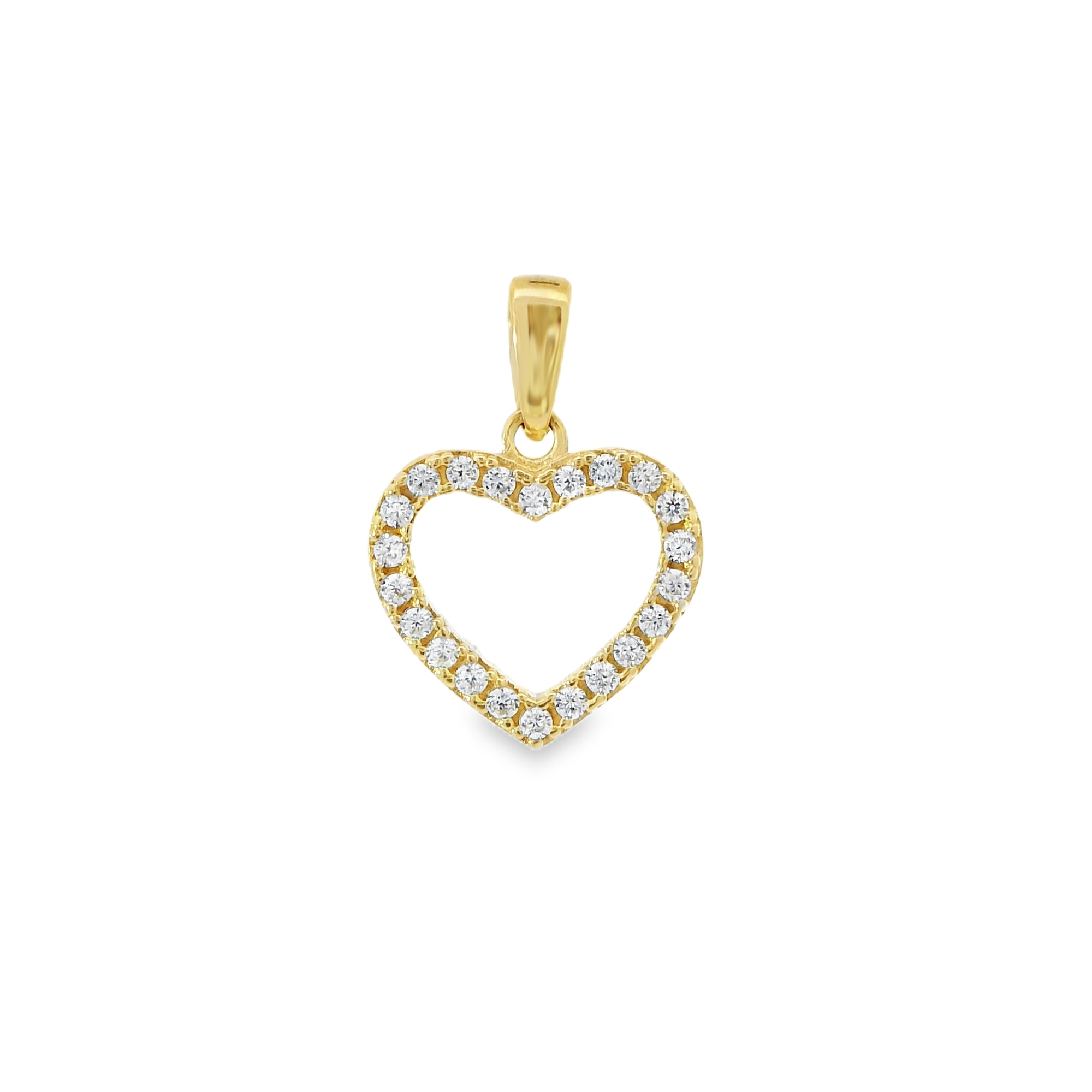 Reversible heart pendant – P & M Bélanger